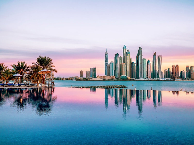 Luxus Juni Wetter Dubai Bilder